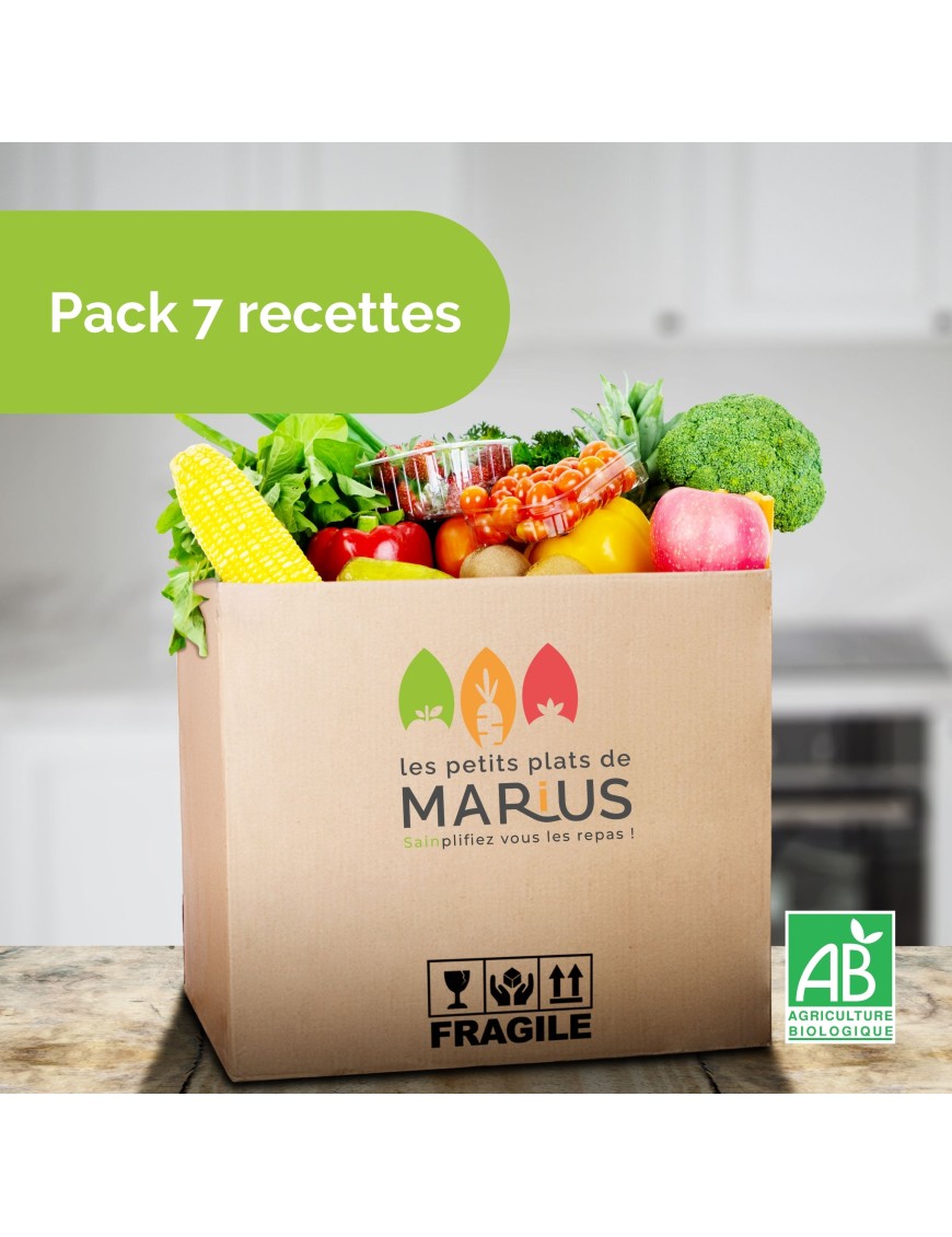 Les Petits Plats de Marius Box à cuisiner parents bébé